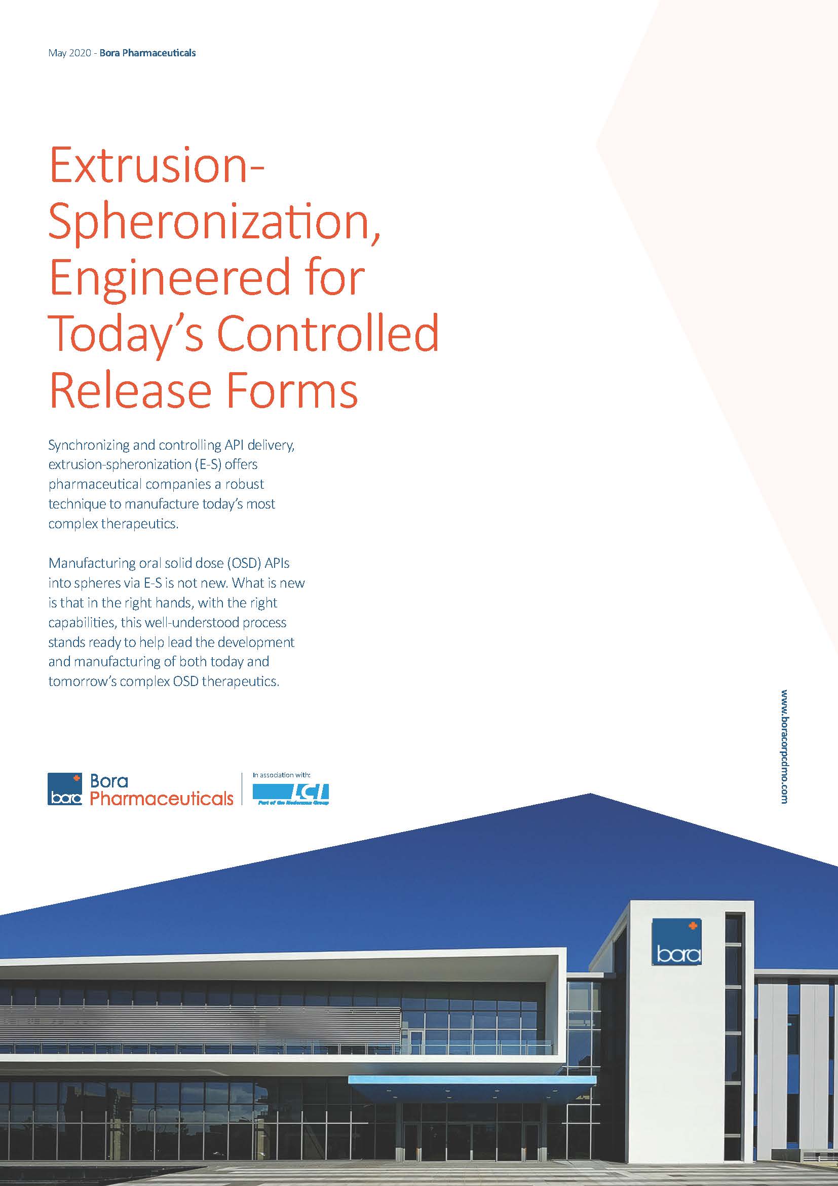 Whitepaper Extrusion Spheronization Engineered For Todays